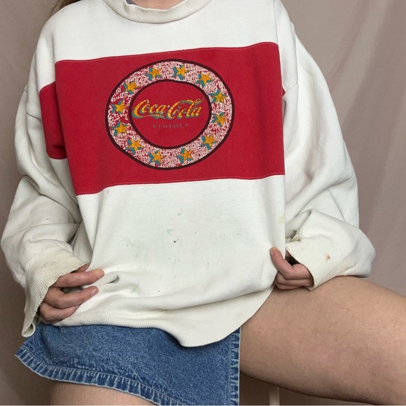 Coca Cola | Sweaters | Vintage Cocacola Crewneck Sweater | Poshmark
